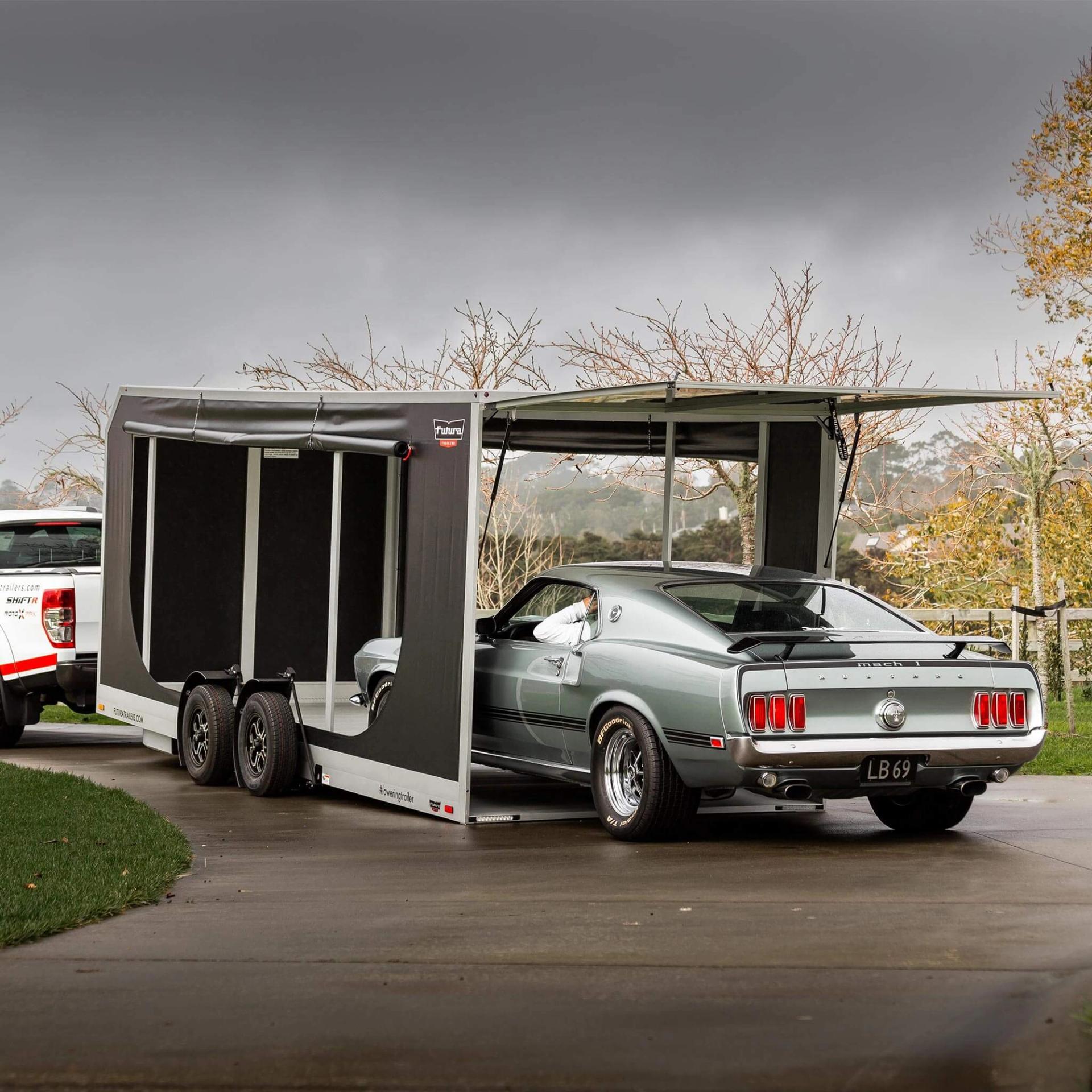 Introducing the World's First Enclosed Lowering Trailer | Futura Trailers