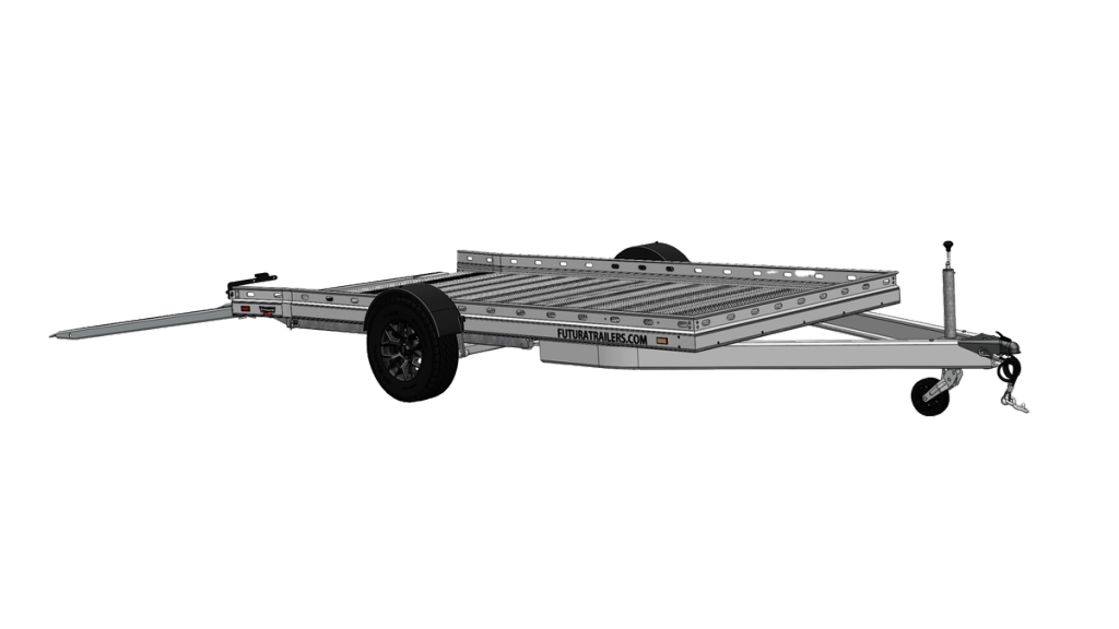 Aluminum Lowering Trailer | Car Hauler Trailer | Futura Trailers USA