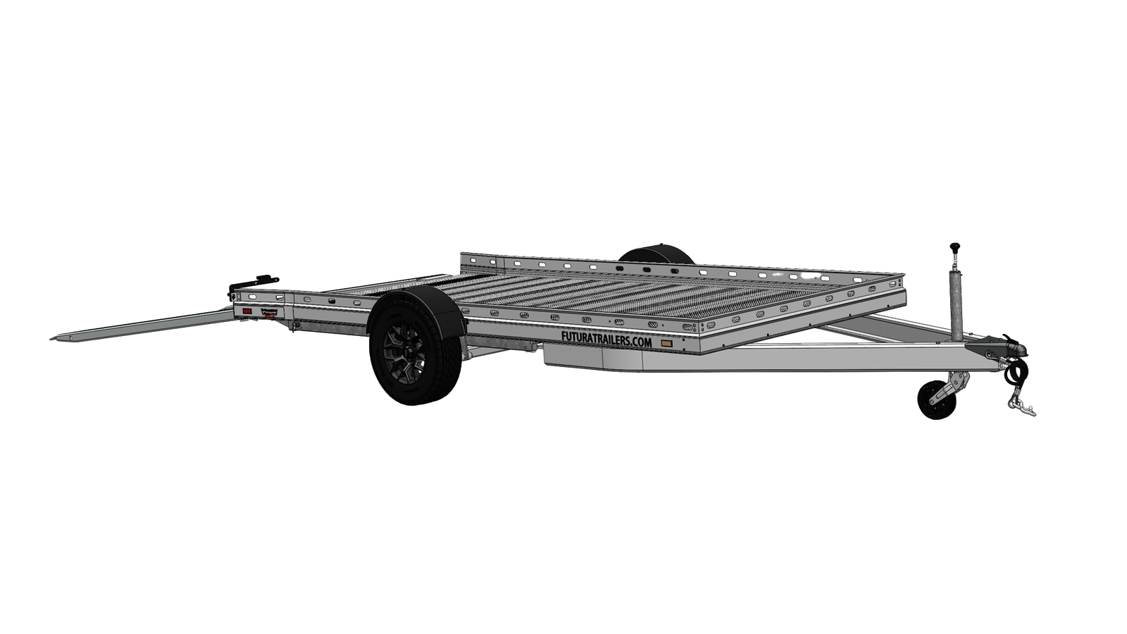 Aluminum Lowering Trailer | Car Hauler Trailer | Futura Trailers USA