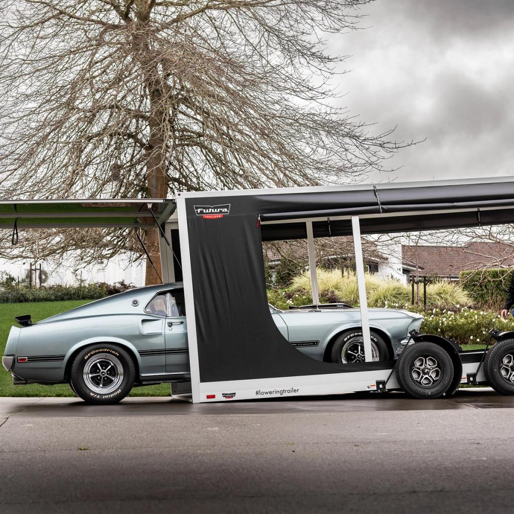Introducing the World's First Enclosed Lowering Trailer | Futura Trailers