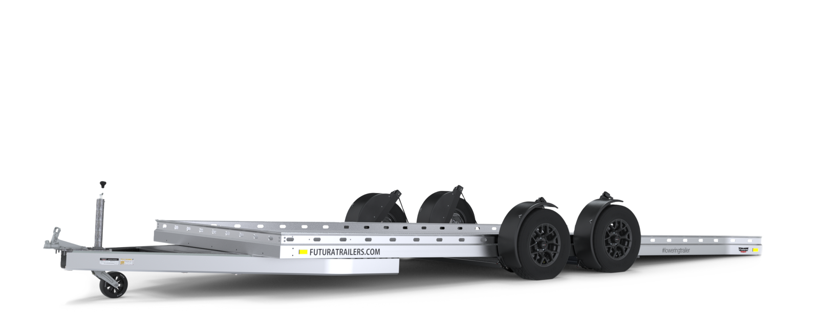 Aluminium Lowering Trailers | Car Trailers | Futura Trailers NZ