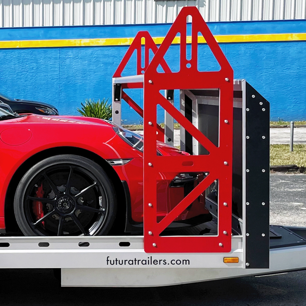Lockable Tyre Rack | Car Trailer Accessories | Futura Trailers