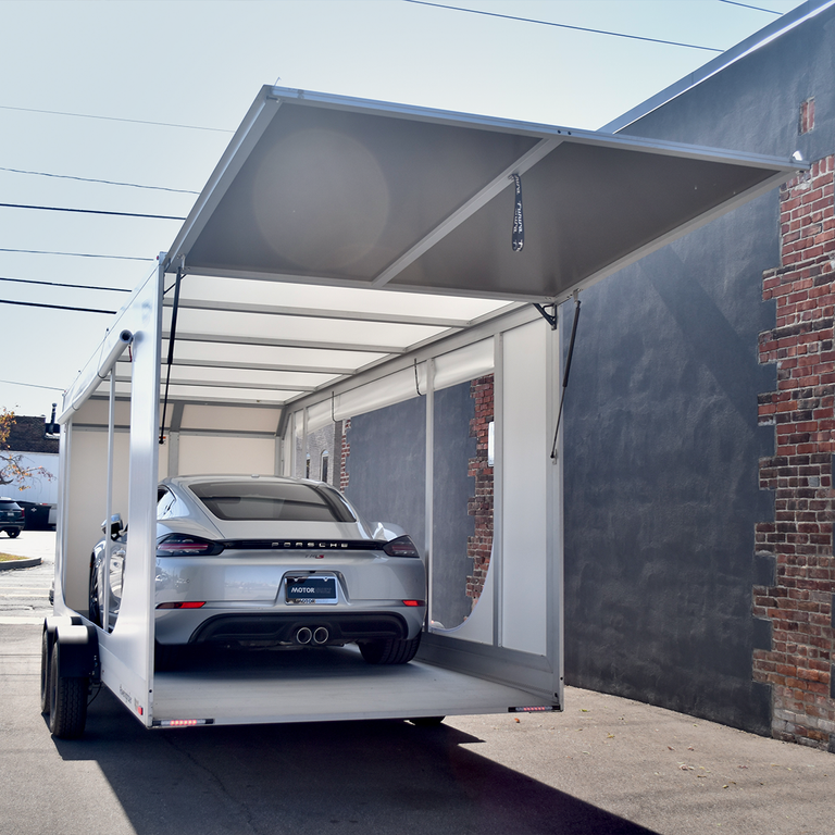 Introducing the World's First Enclosed Lowering Trailer | Futura Trailers