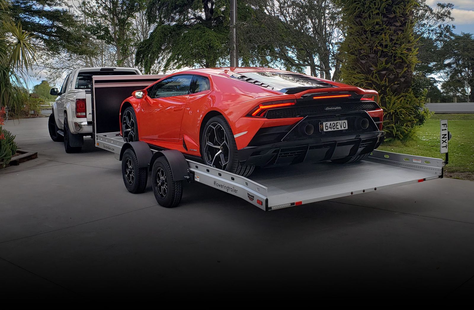 Aluminium Lowering Trailers | Lightweight Car Trailers | Futura ...
