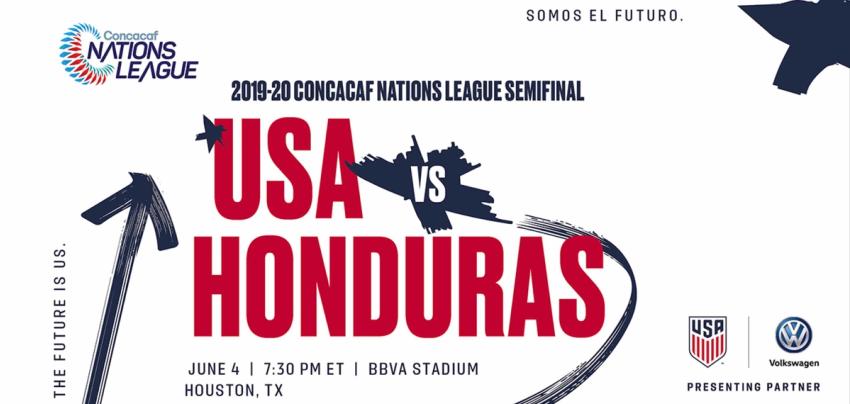 USMNT to Face Honduras in CNL Semifinal on June 4 at Houston’s BBVA Stadium