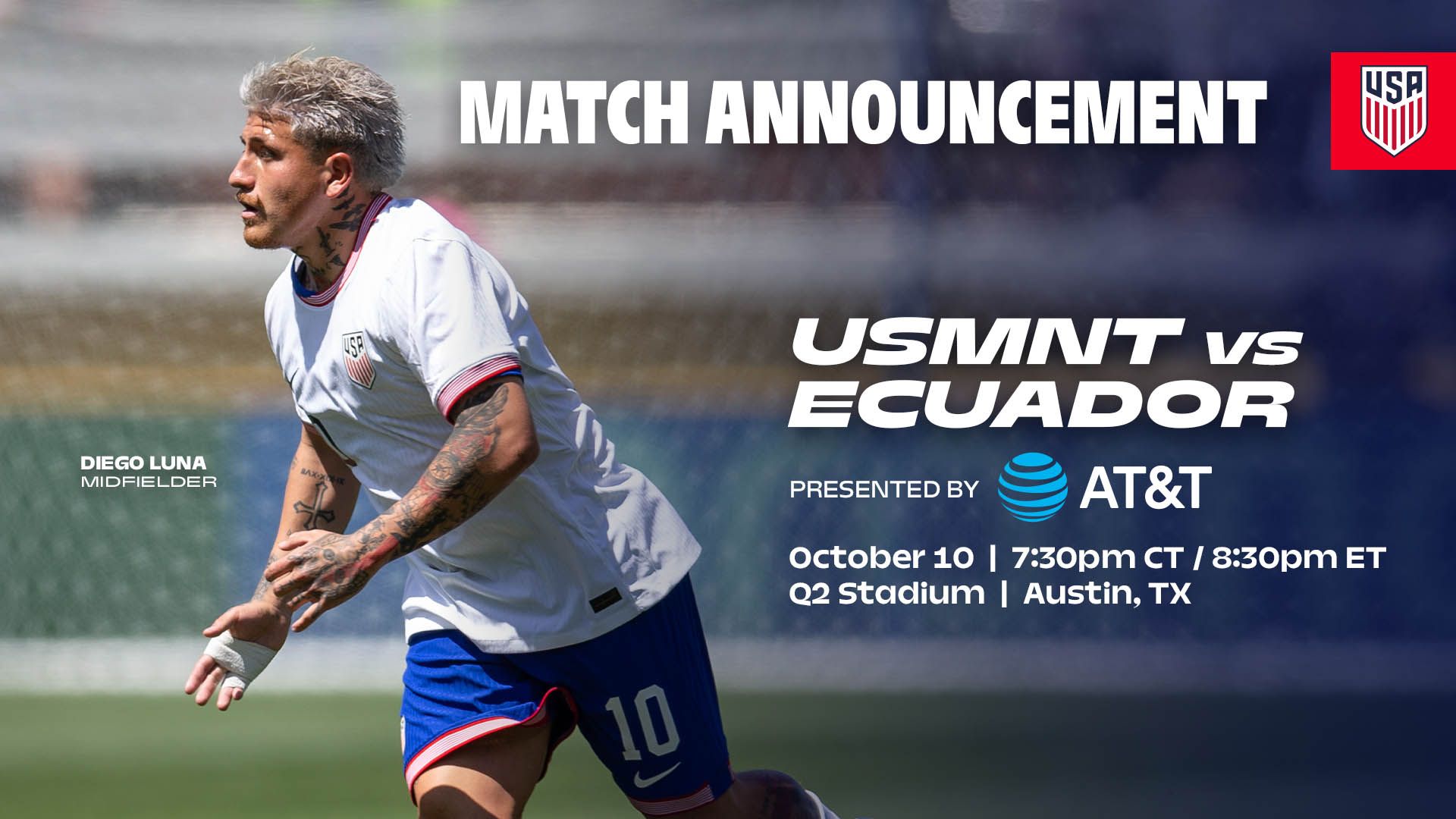 USMNT vs. Ecuador - Tickets, Live Score & Lineups | Austin, TX | U.S ...