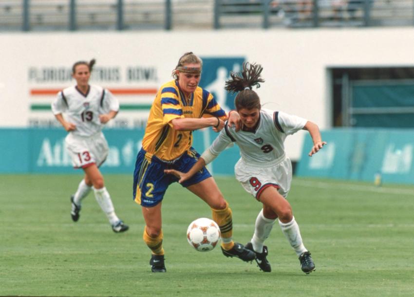 Golden Memories: USA Kicks Off Olympic Women's Soccer in 1996