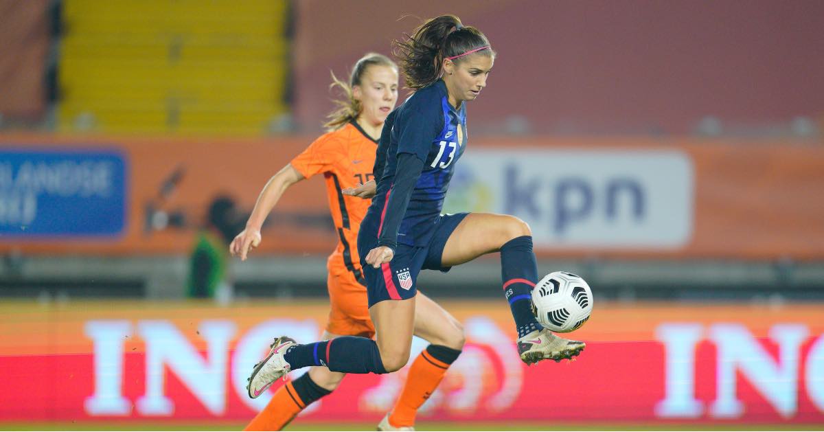 Morgan Scores Her First Goal For Spurs