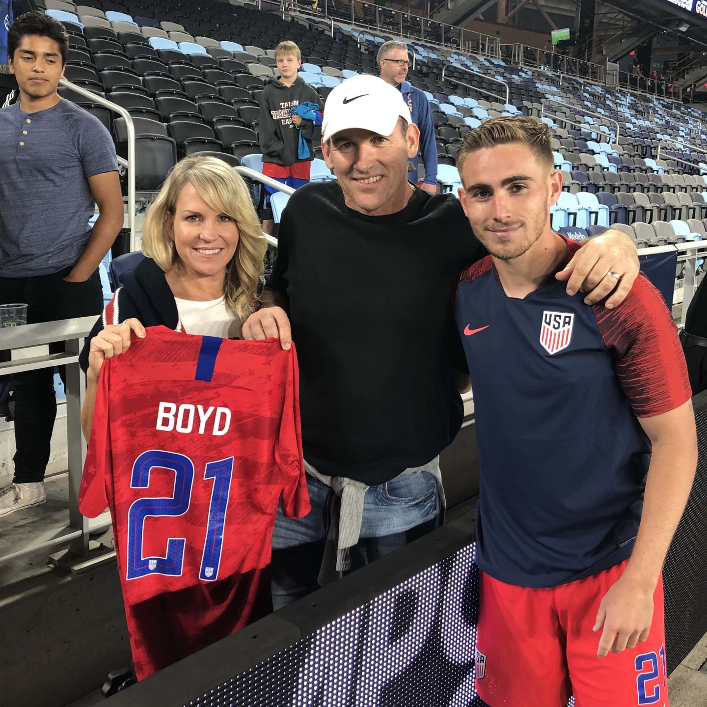 Tyler Boyd Shares 1,000th USMNT Goal with Family