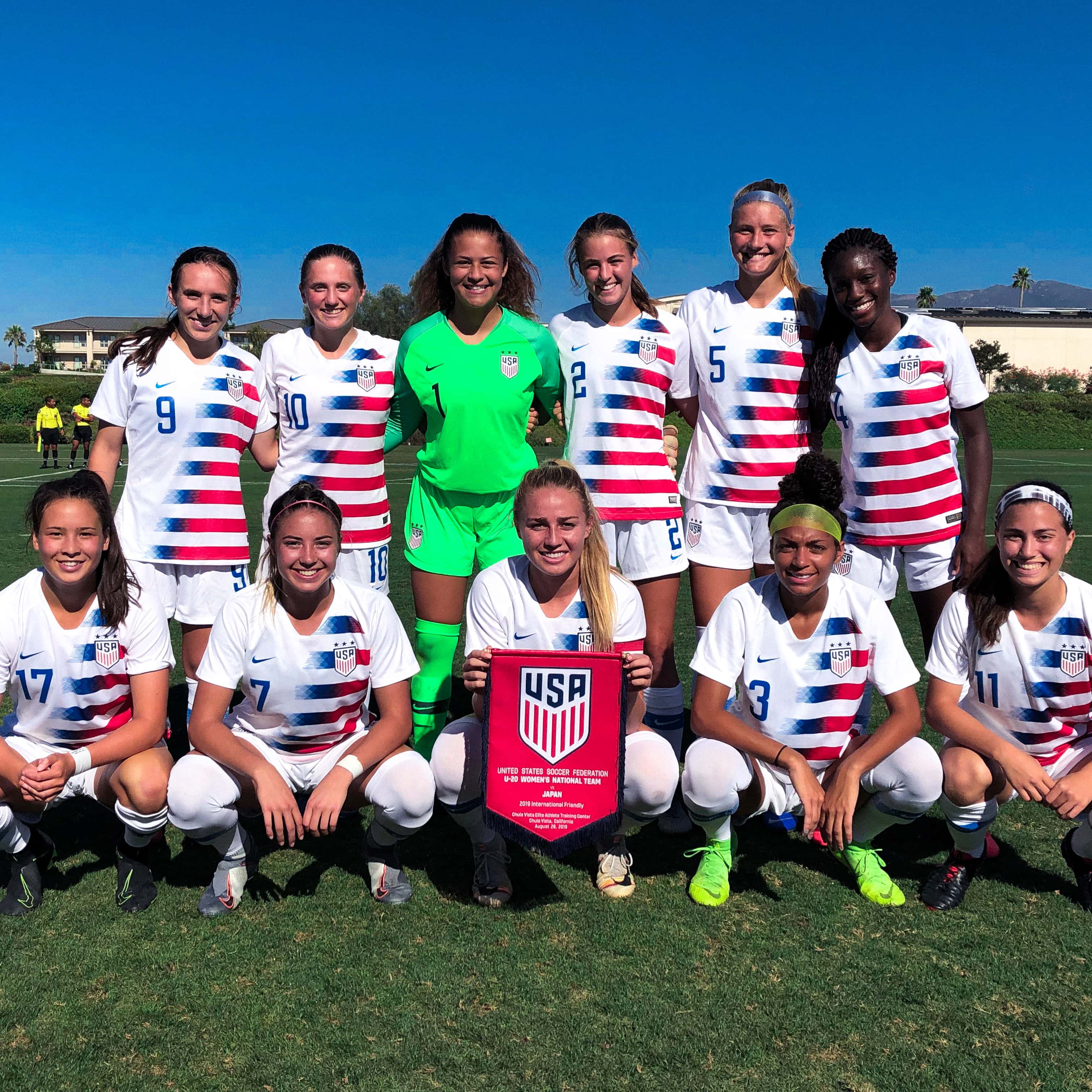 U.S. U-20 WNT Falls 2-1 To Japan During San Diego Training Camp