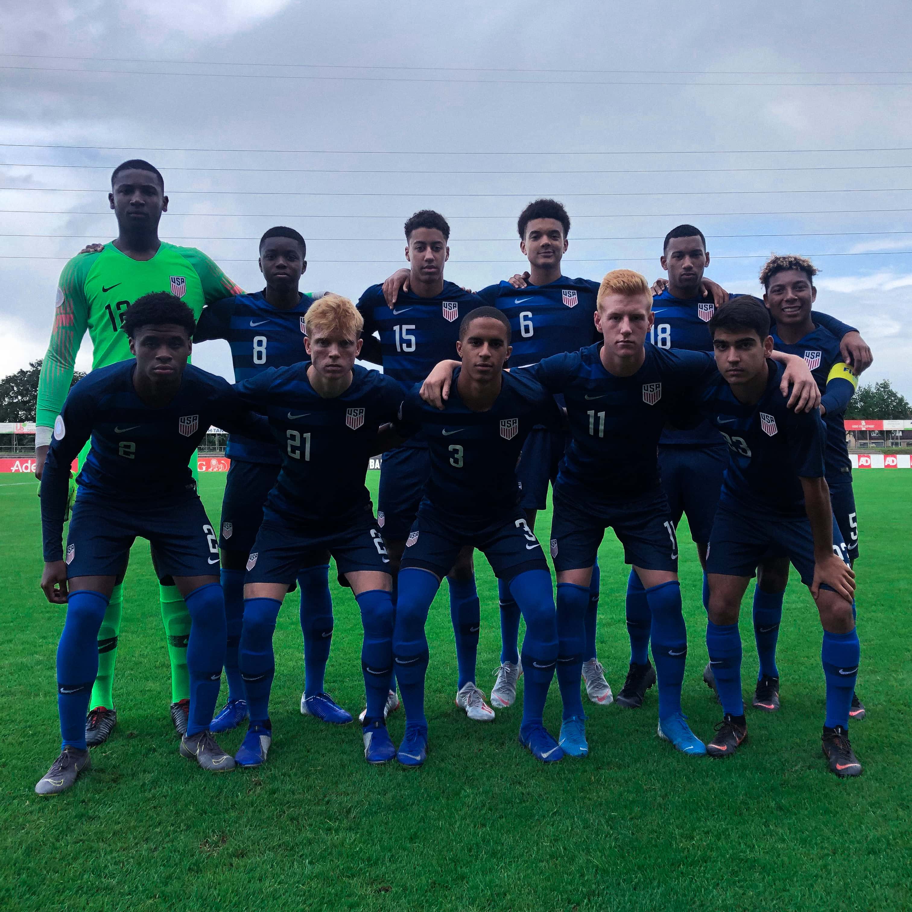 U-17 MNT Takes Down Netherlands 3-1 At 4 Nations Tournament