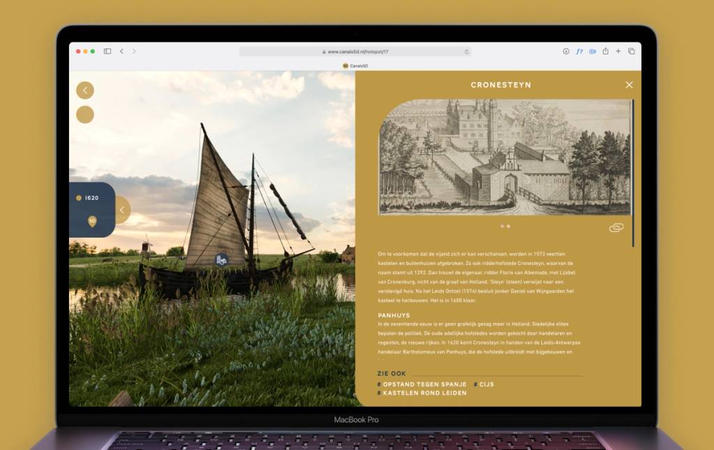 Stichting Verborgen Stad webapplicatie & app – YipYip