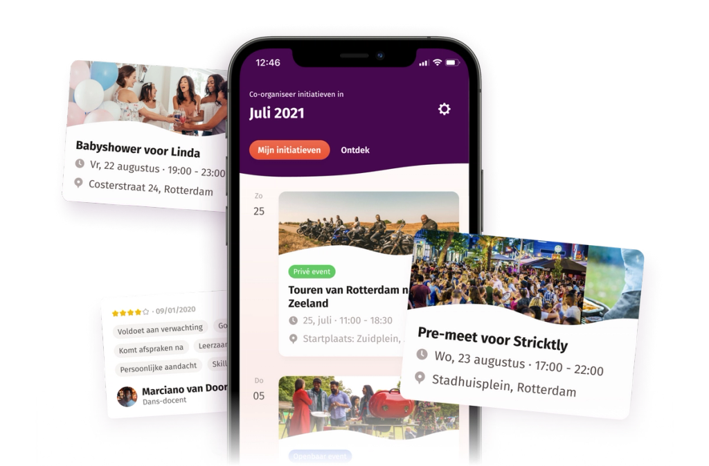 De evenementen app van Rotterdamse startup: Movely – YipYip