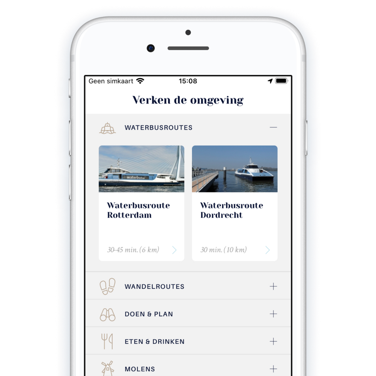 Kinderdijk app inclusief audiotour voor toeristen – YipYip