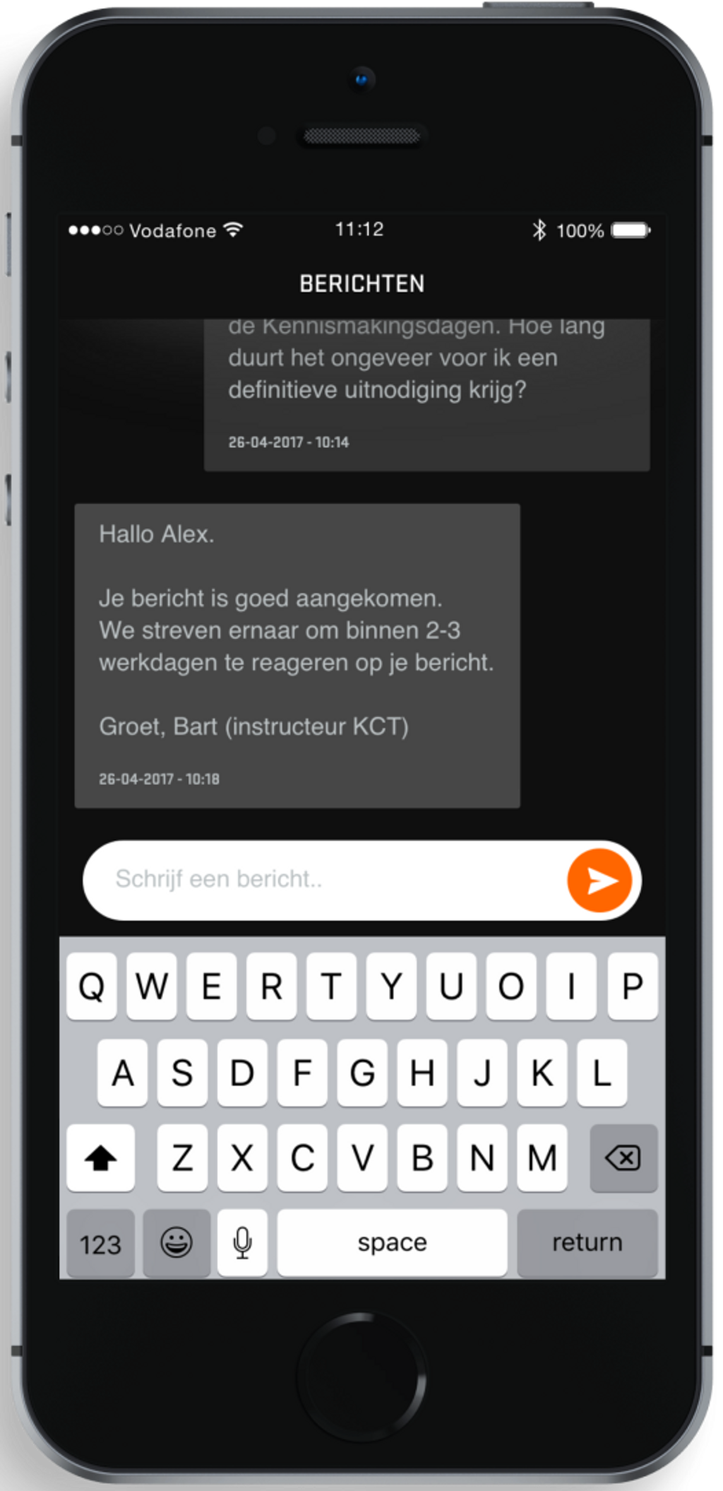 Ministerie van Defensie: KCT trainingsapp – YipYip
