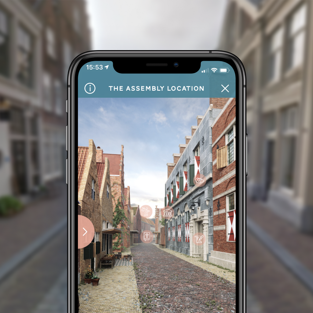 Stichting Verborgen Stad webapplicatie & app – YipYip