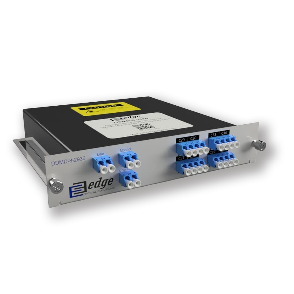 8-Ch 100GHz DWDM Ch29-36 Modular | EDGEOPTIC | EDGE Optical Solutions