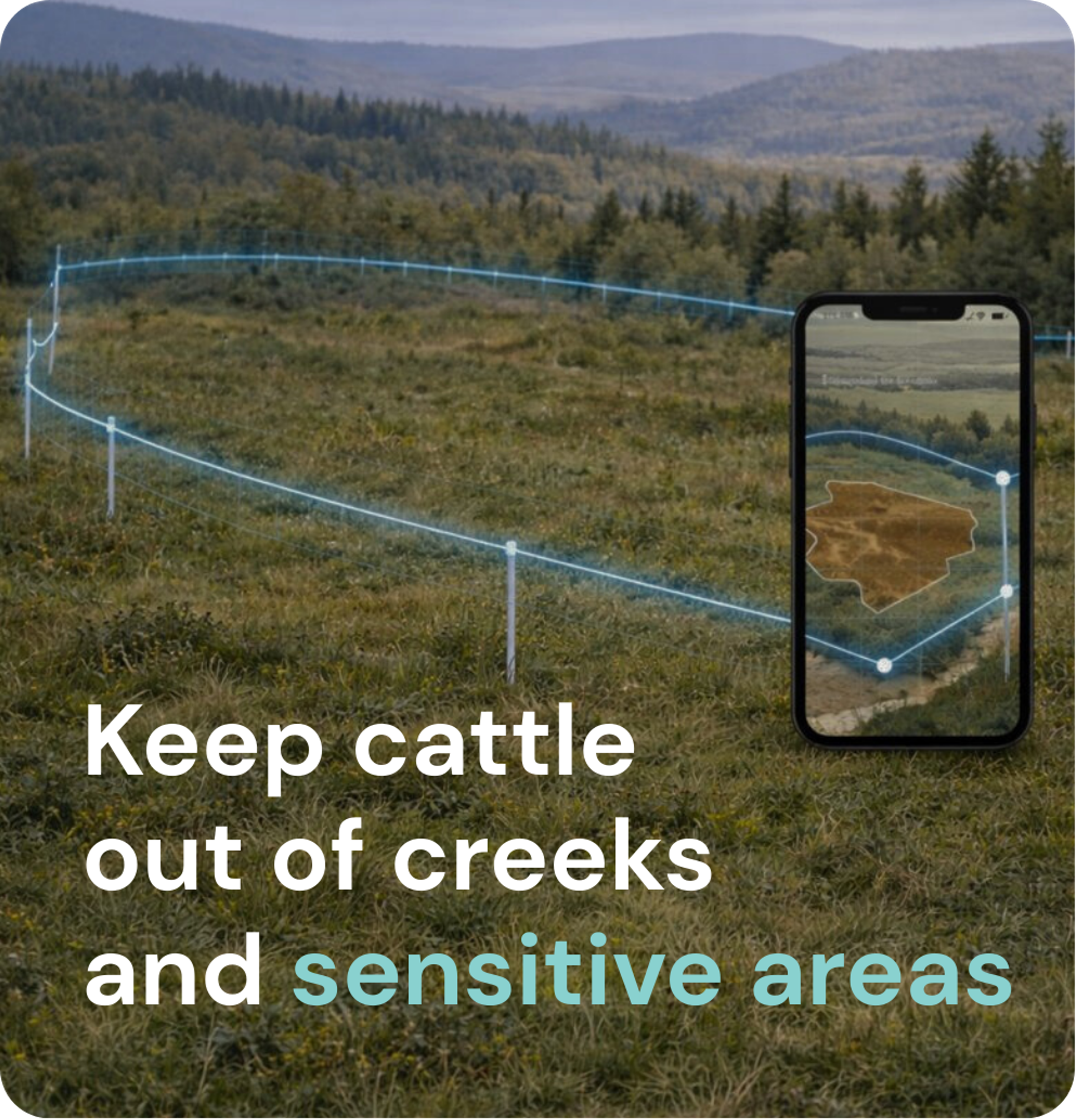 Virtual fencing for grazing animals | Monil