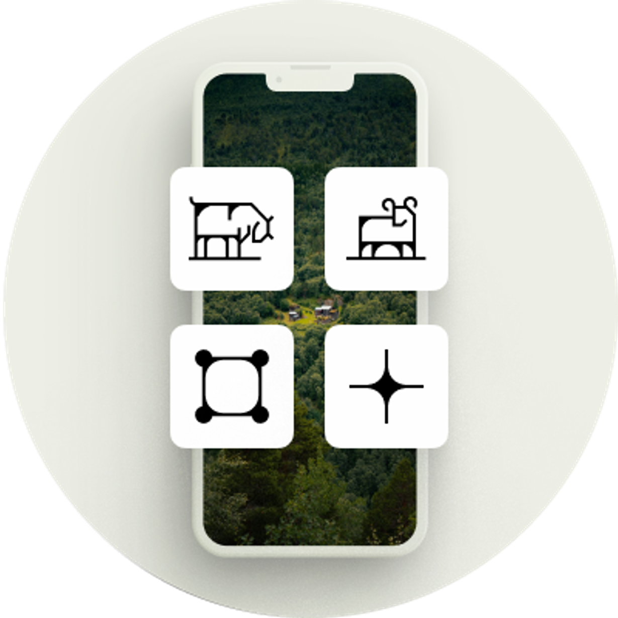 Virtual fencing for grazing animals | | Monil