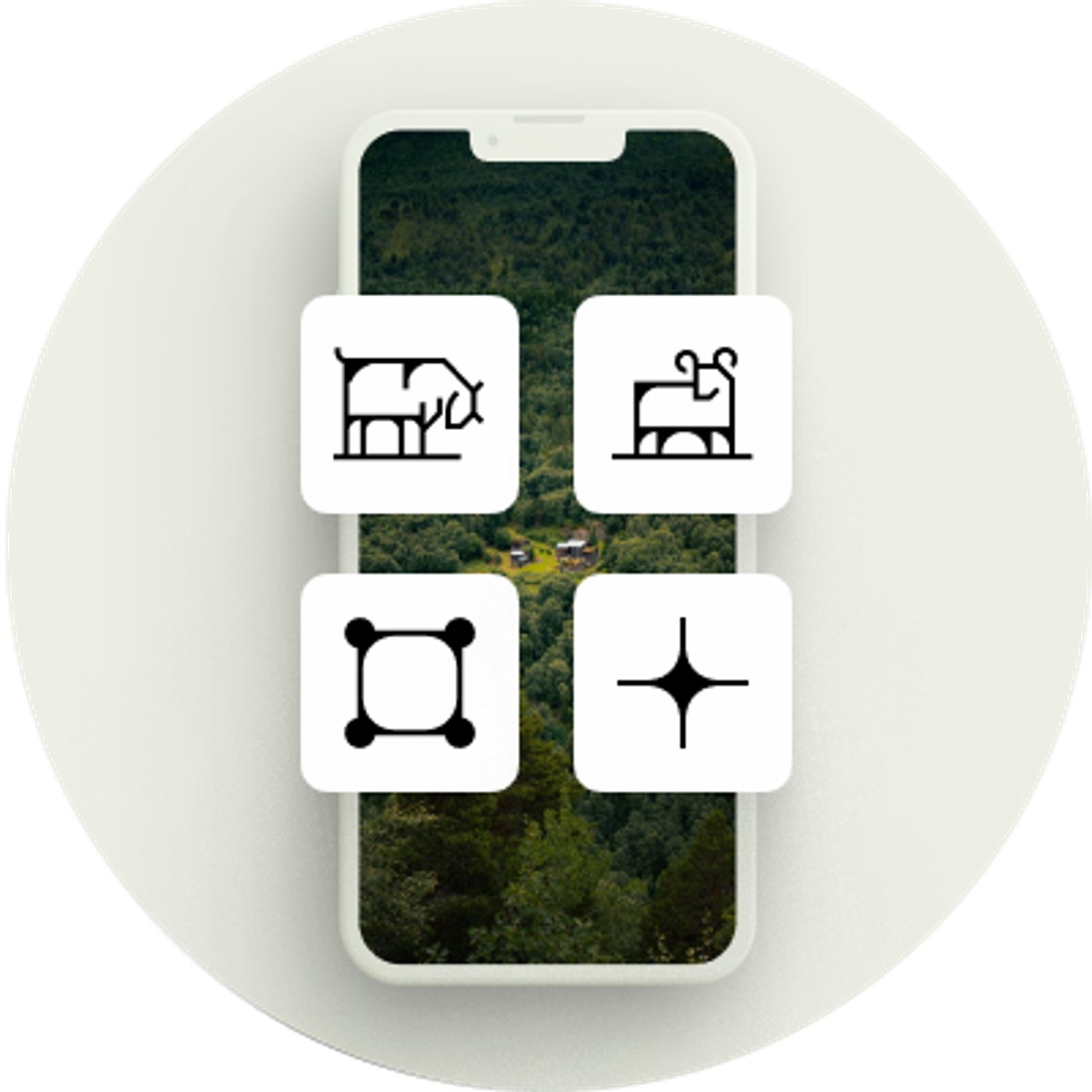 Virtual fencing for grazing animals