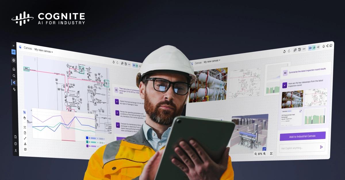 Cognite Accelerates Productivity by 75% with Industrial AI Agent Builder