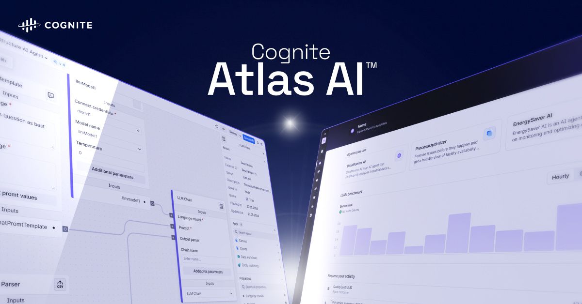 Cognite Atlas AI™ Delivers Specialized Industrial Agents, Virtual ...
