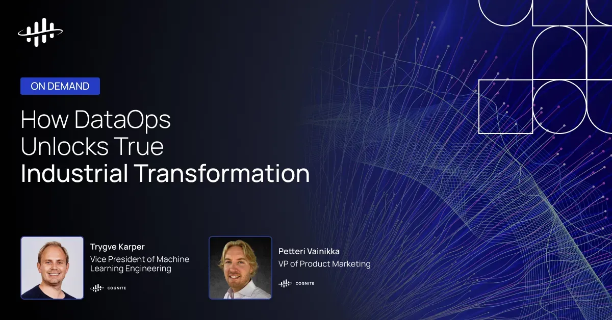 How DataOps Unlocks True Industrial Transformation