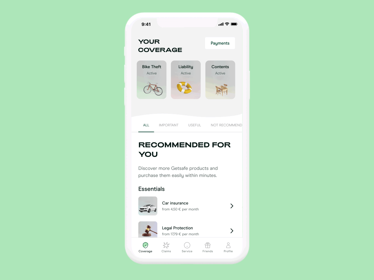 Insurance at Your Fingertips – the Getsafe app | Getsafe Blog