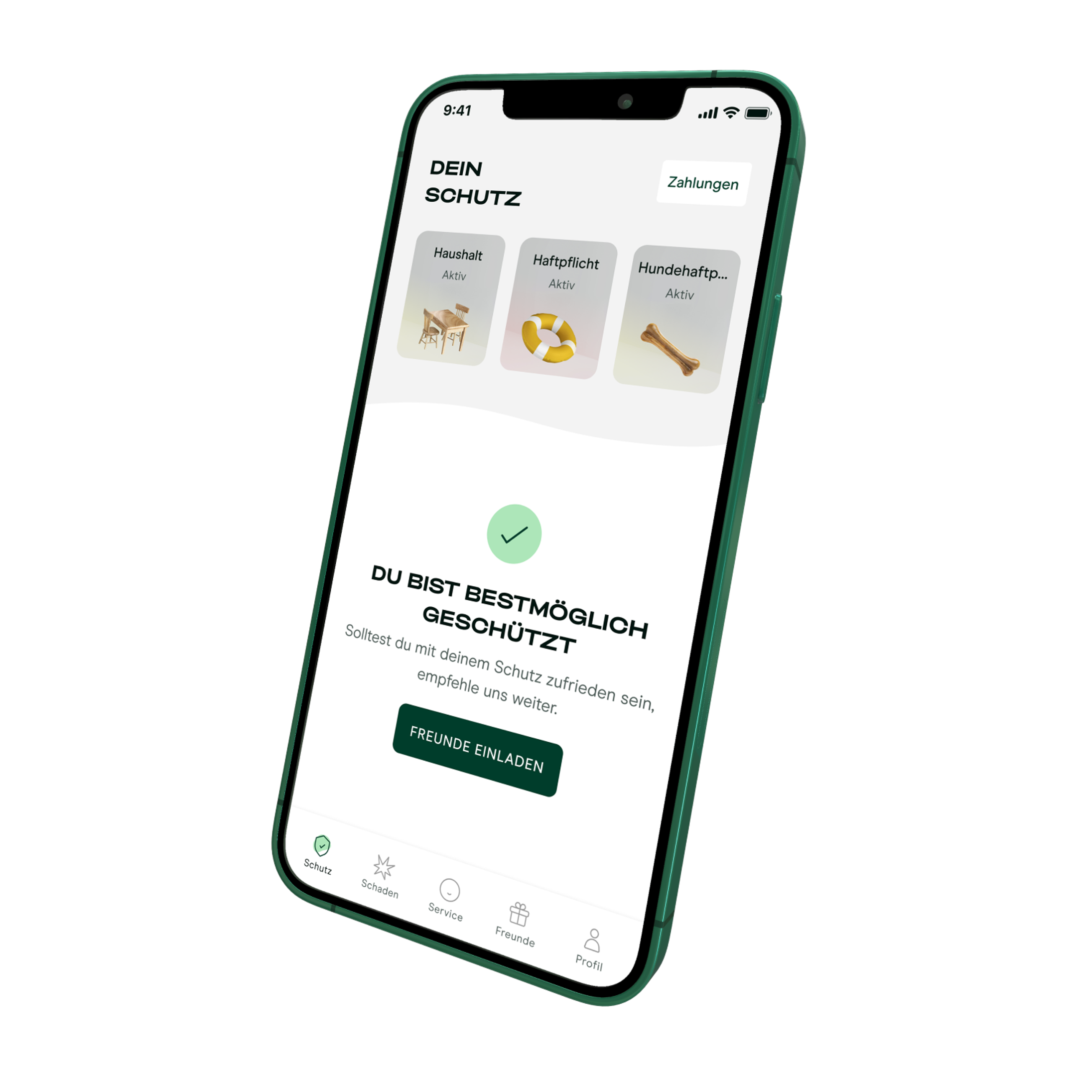 Getsafe | Versicherung kann auch einfach sein.