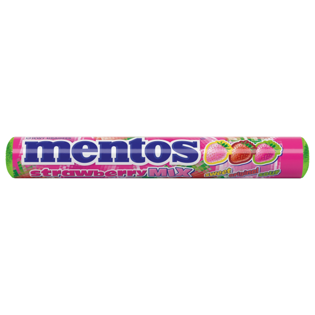 Mentos Strawberry Mix | Mentos Slovakia
