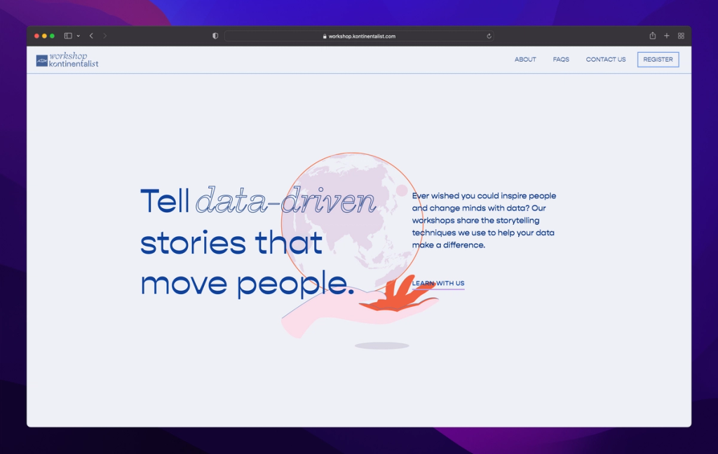 Data Storytelling workshop by Kontinentalist · Ajmal Afif