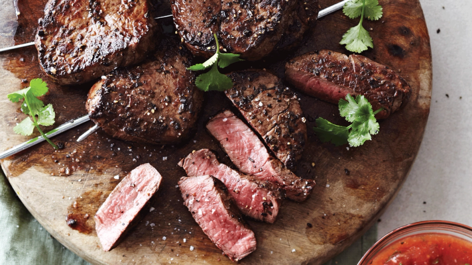 Rubbed Beef Fillet with Two Salsas Recipe | Beef + Lamb New Zealand