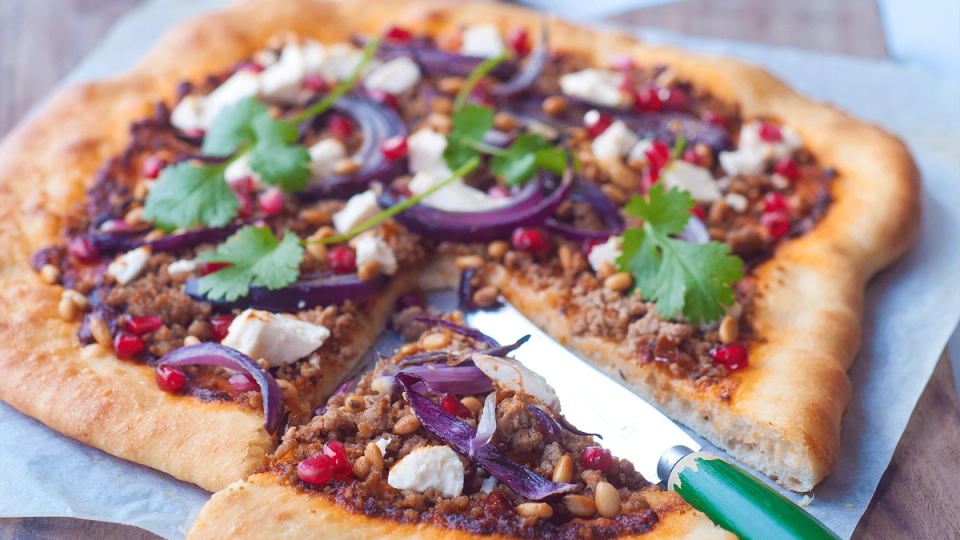 Lebanese Lamb Pizza Recipe | Beef + Lamb New Zealand