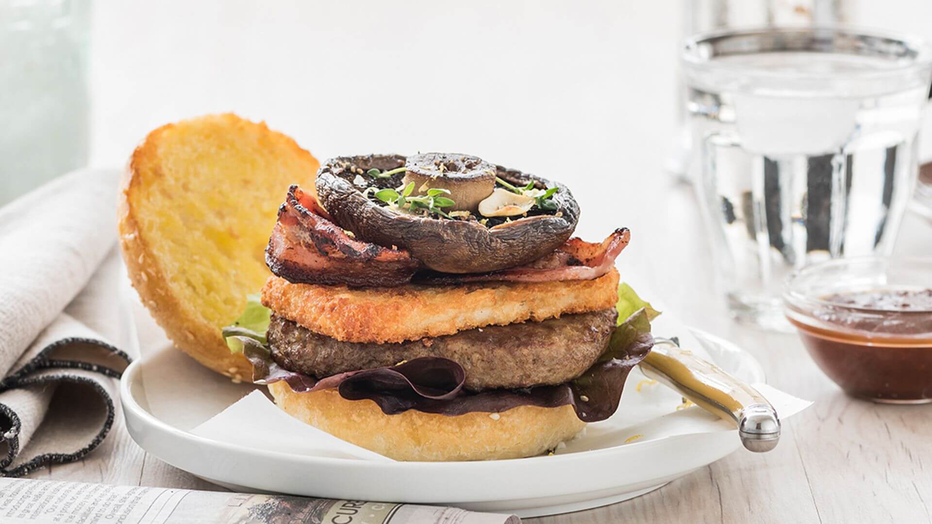 Beef breakfast burger Recipe | Beef + Lamb New Zealand