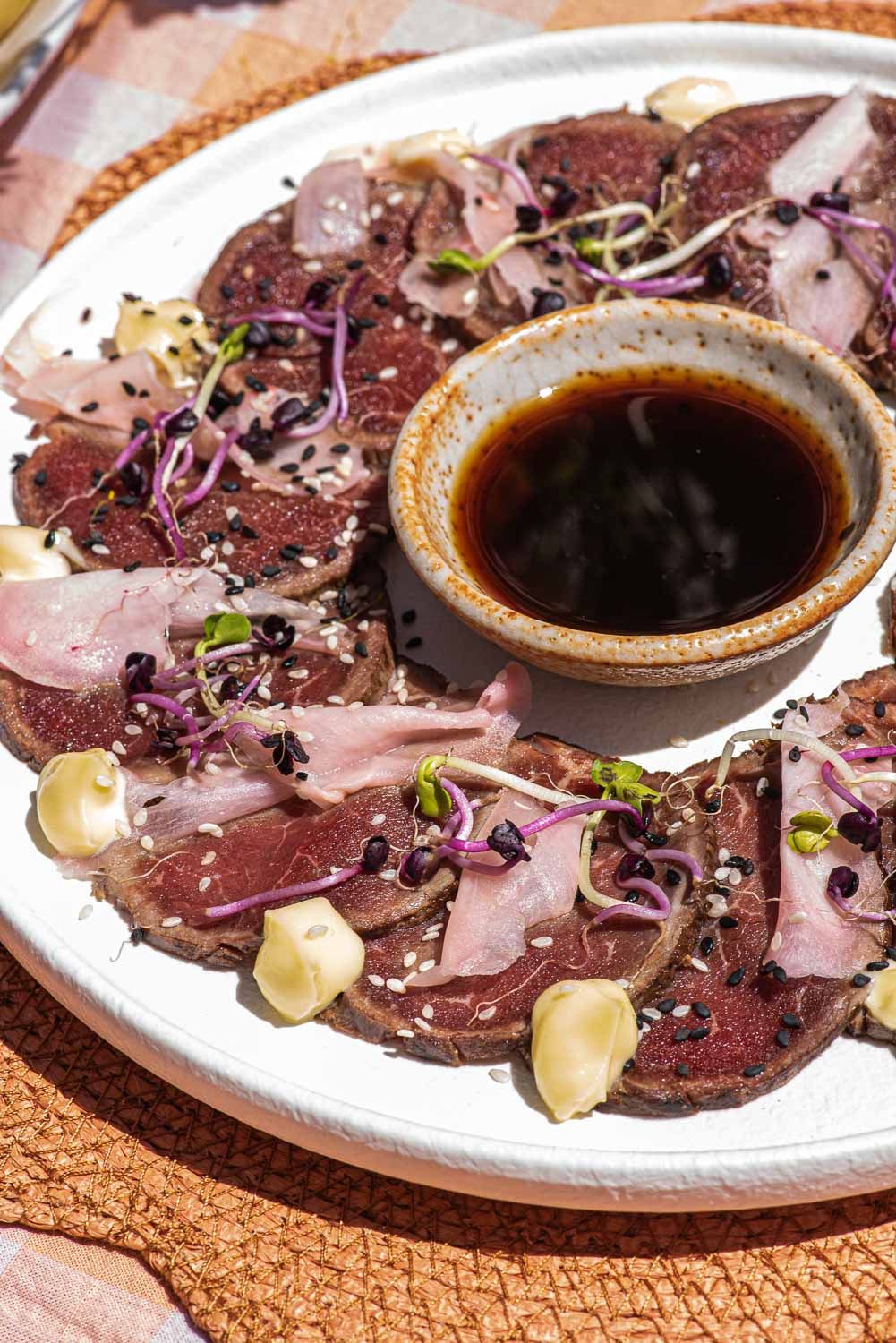 Japanese beef tataki with ponzu Recipe | Beef + Lamb New Zealand