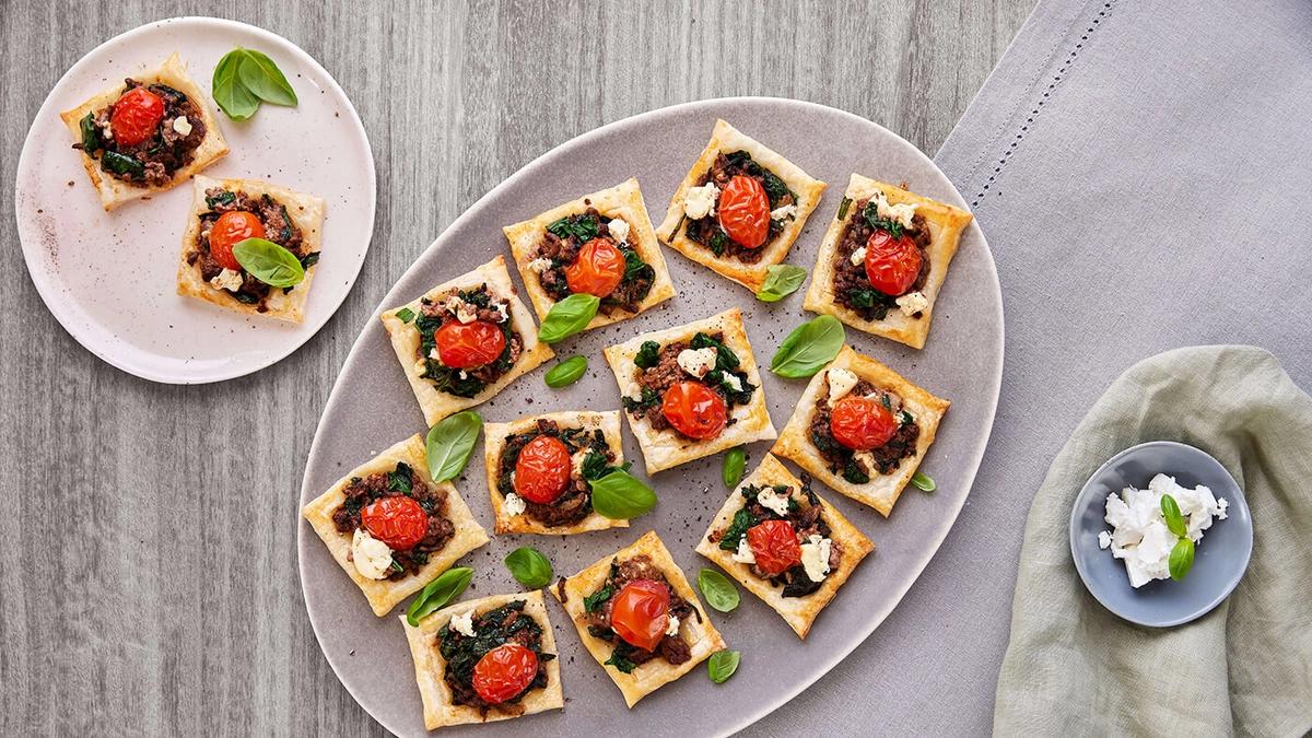 Easy Lamb and Feta Puffs Recipe | Beef + Lamb New Zealand