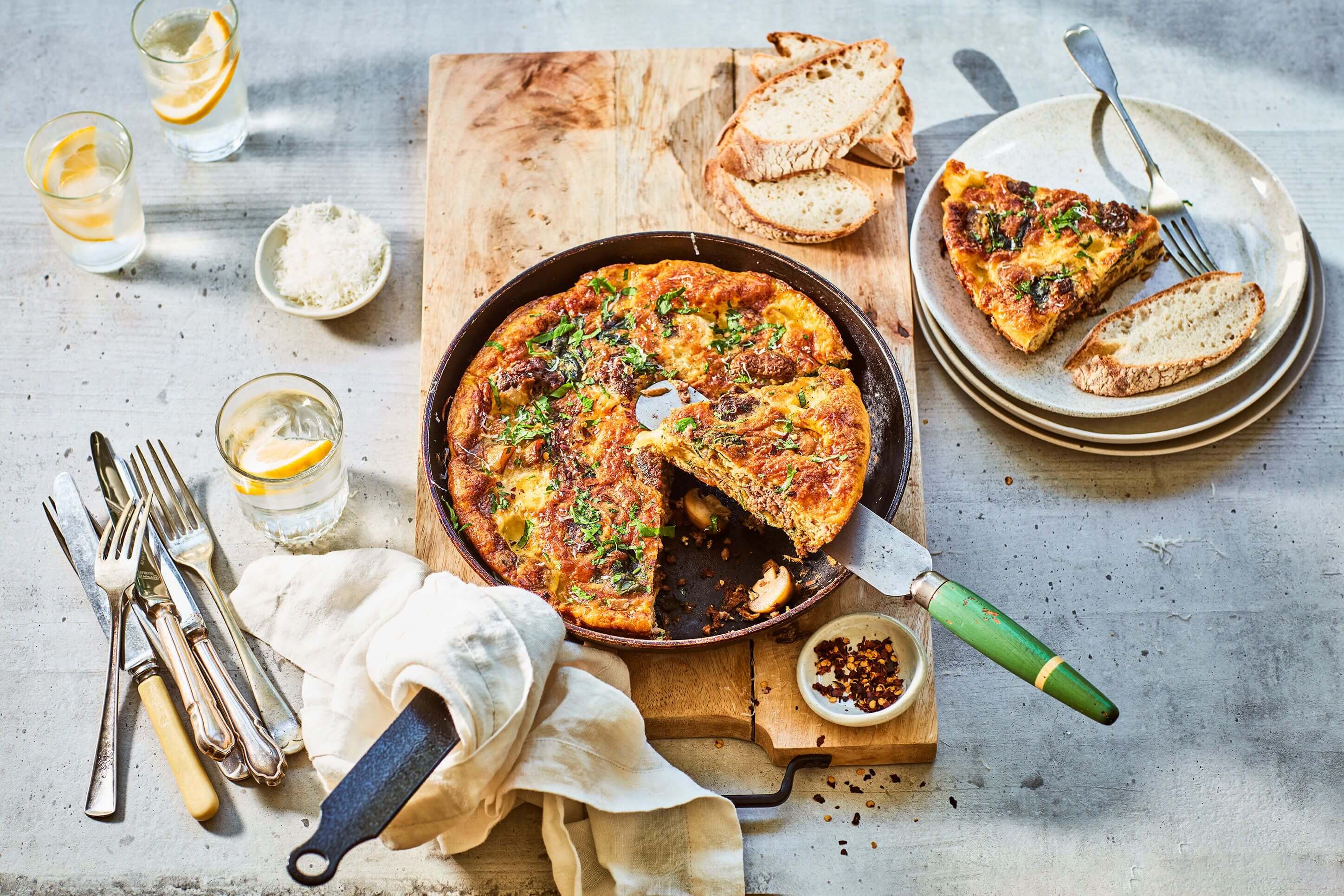 Breakfast frittata of champions Recipe | Beef + Lamb New Zealand