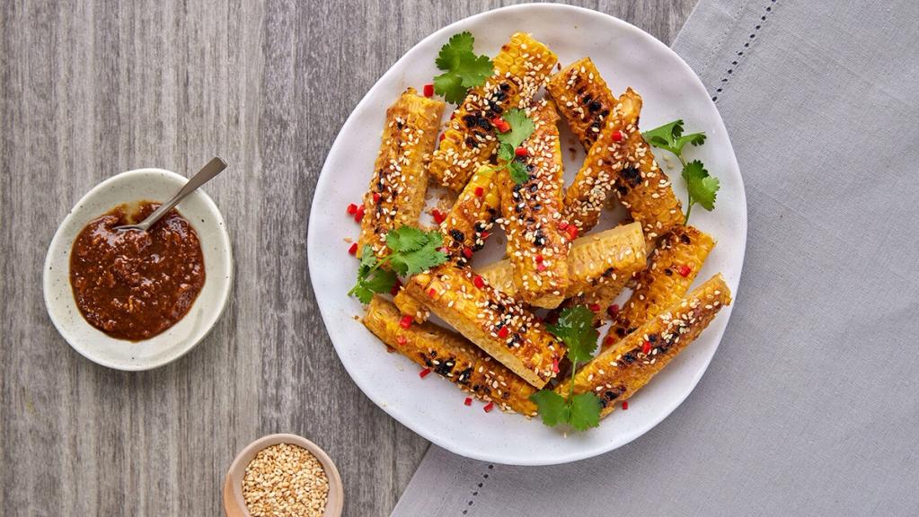 Miso-Glazed Sweetcorn Recipe | Beef + Lamb New Zealand