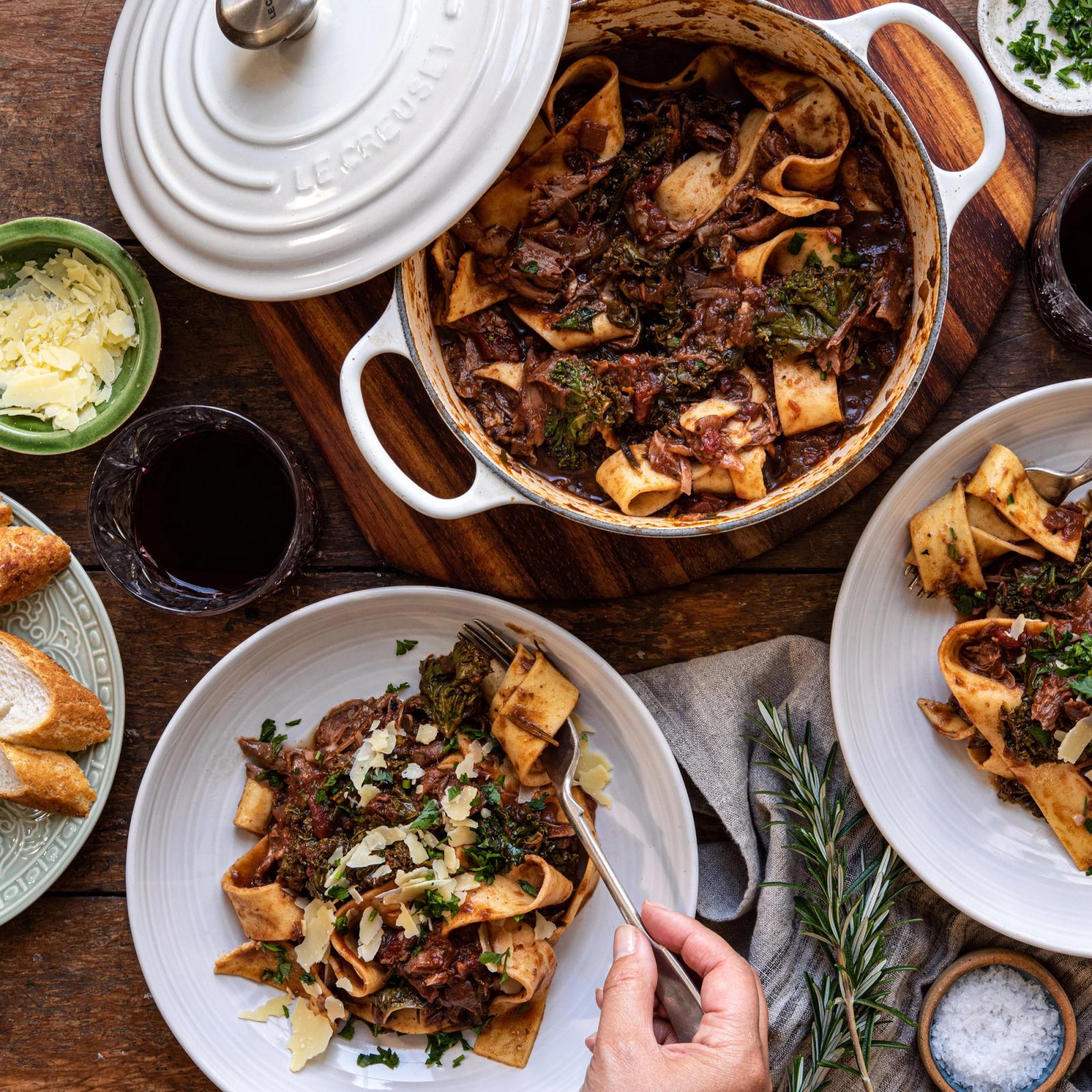 Lamb Shank and Kale Ragu Recipe | Beef + Lamb New Zealand