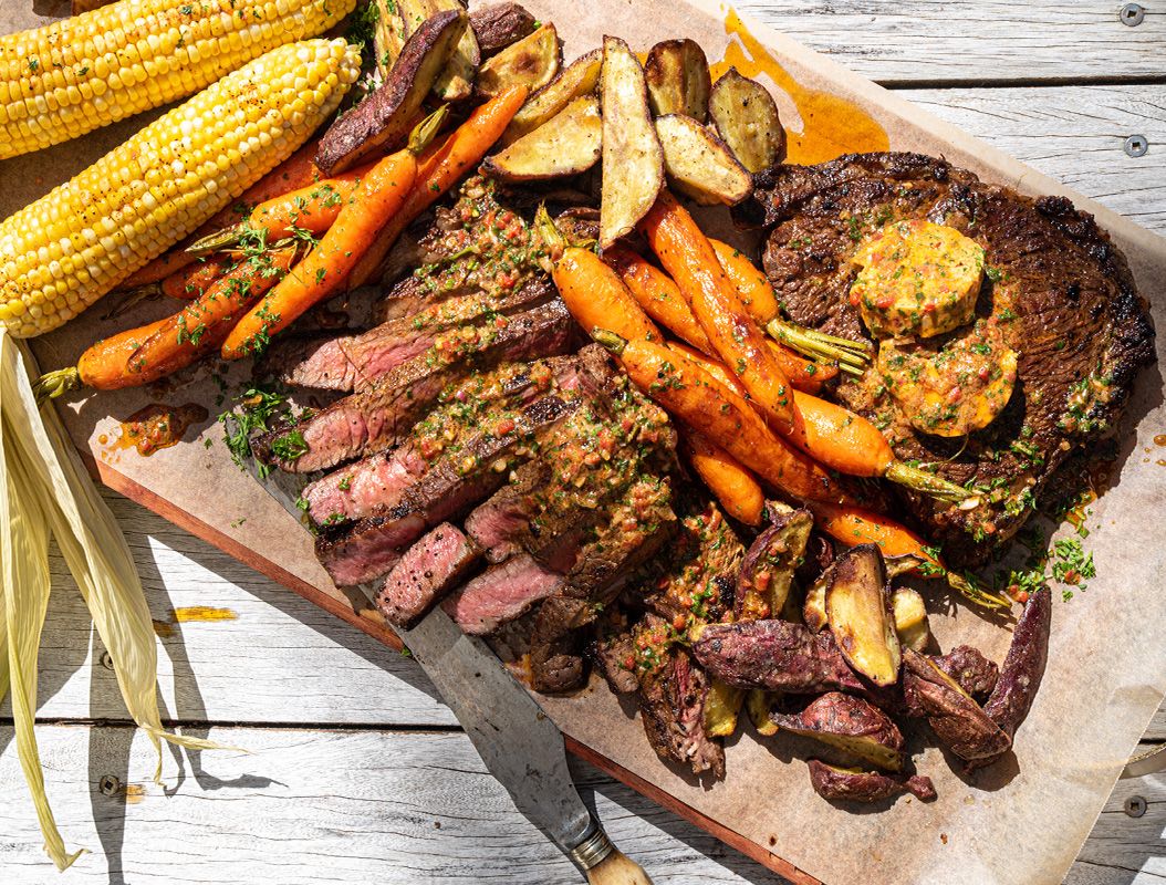 Rump steak with cowboy butter Recipe | Beef + Lamb New Zealand