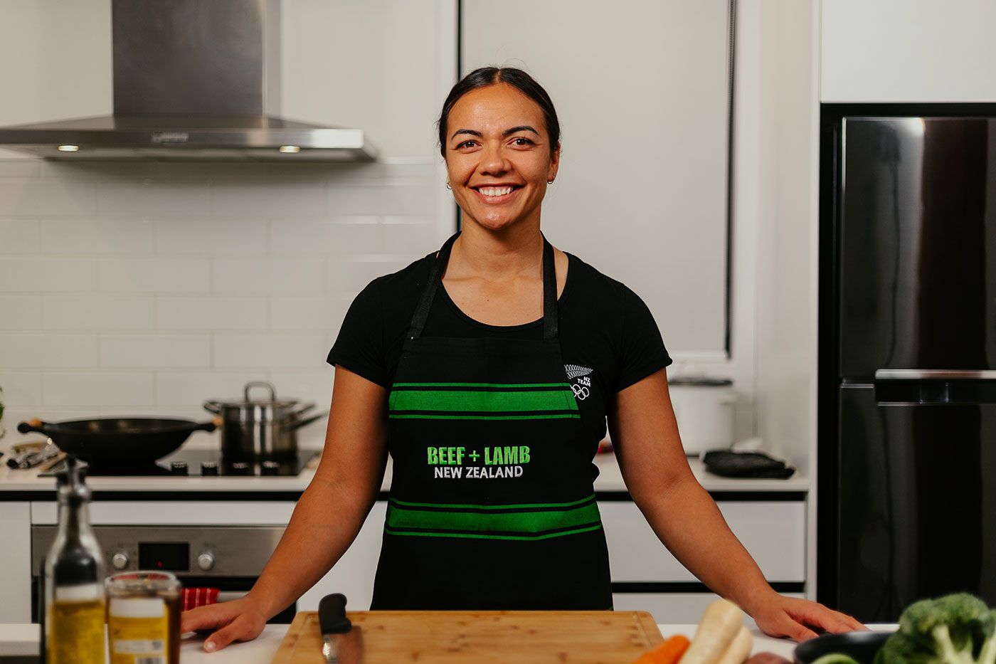 Stacey Waaka loves lamb