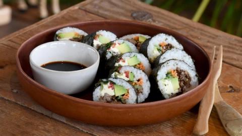 Sticky Beef Sushi Recipe | Beef + Lamb New Zealand