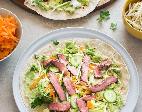 Beef steak wraps Recipe | Beef + Lamb New Zealand