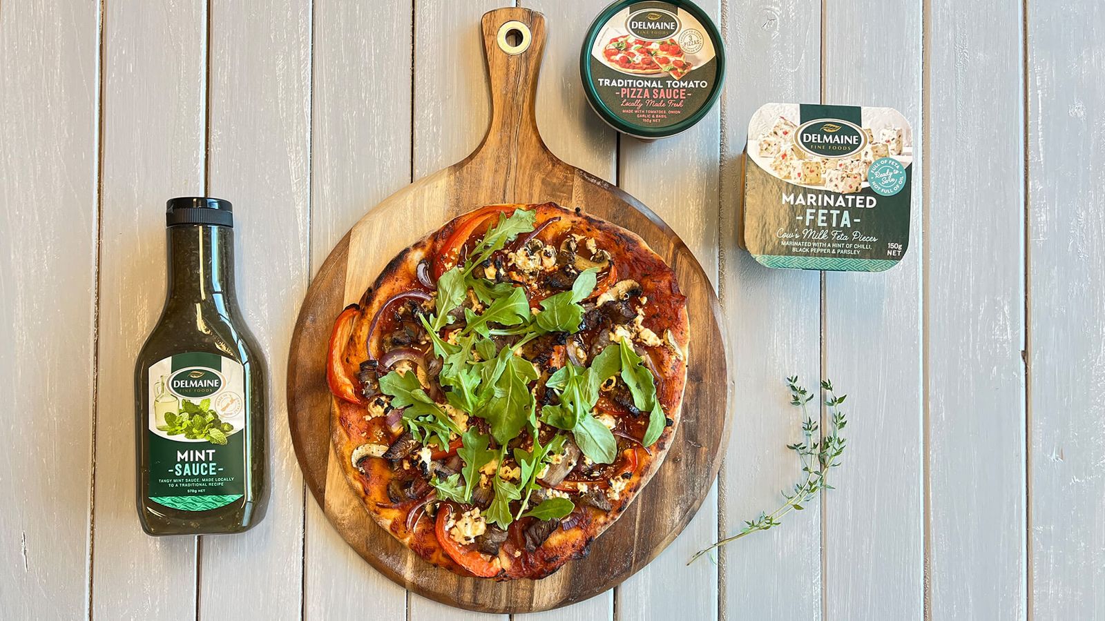 Sirloin, Tomato and Kumara Pizza