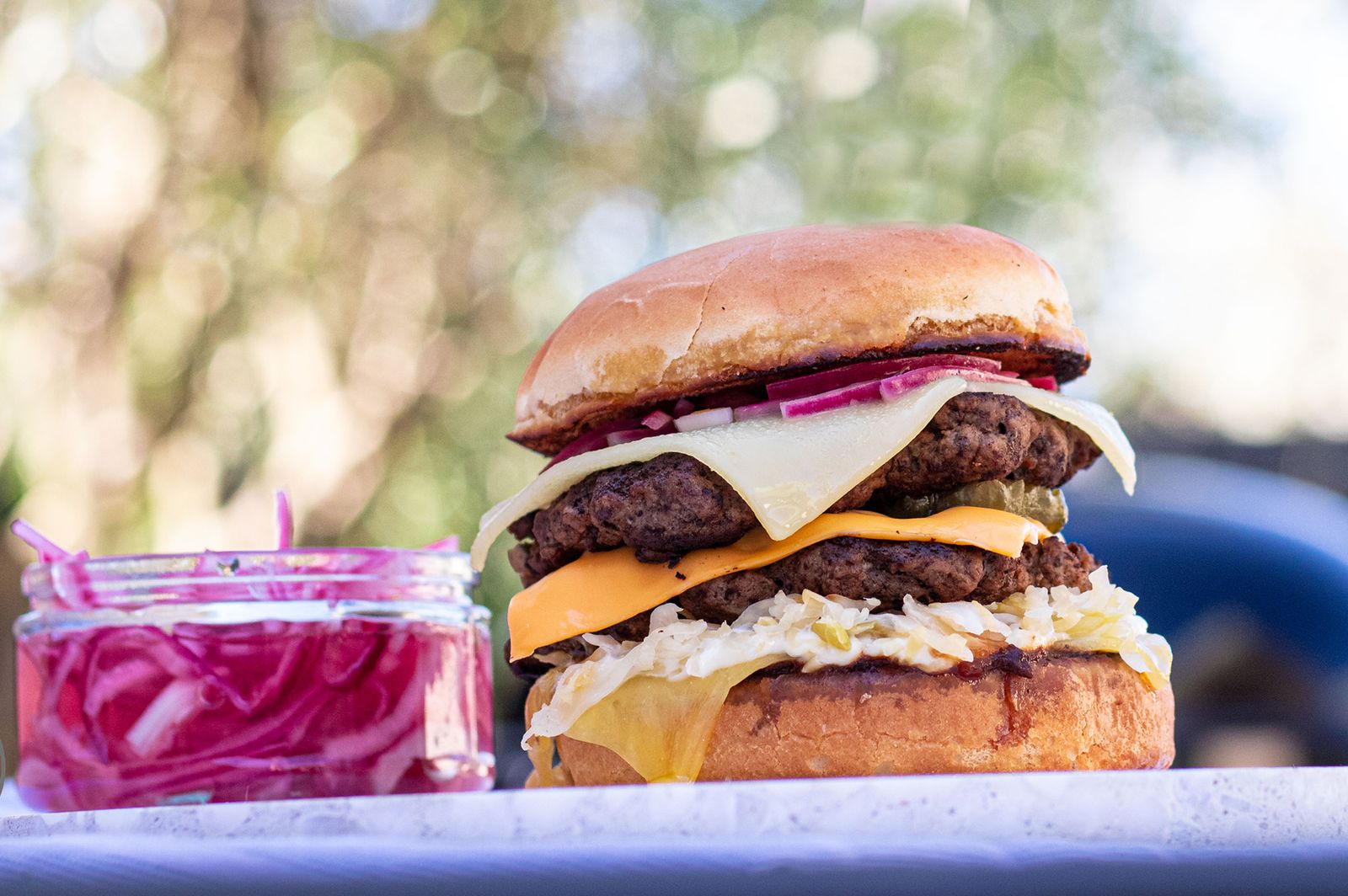 Triple Threat Pickle Lovers Smash Burger Recipe | Beef + Lamb New Zealand