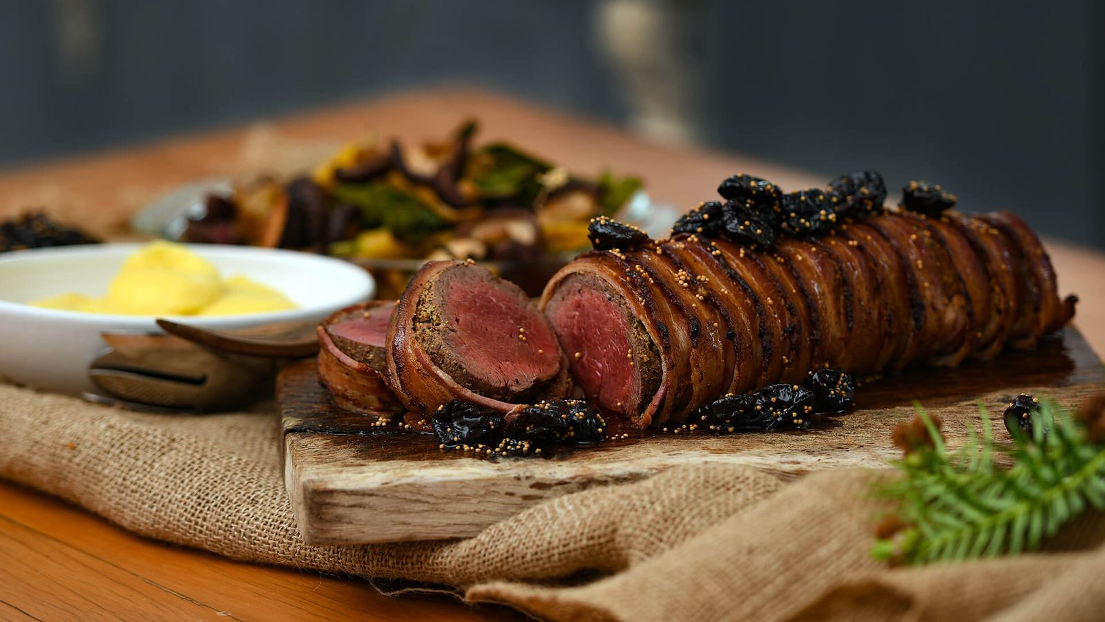 Bacon Wrapped Whole Eye Fillet Recipe | Beef + Lamb New Zealand