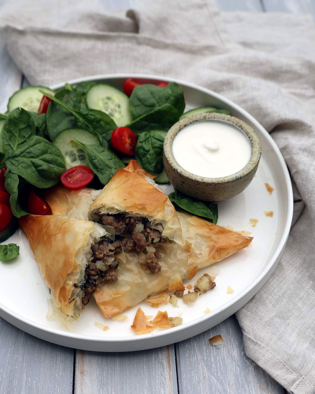 Sri Lankan lamb filo parcels Recipe | Beef + Lamb New Zealand