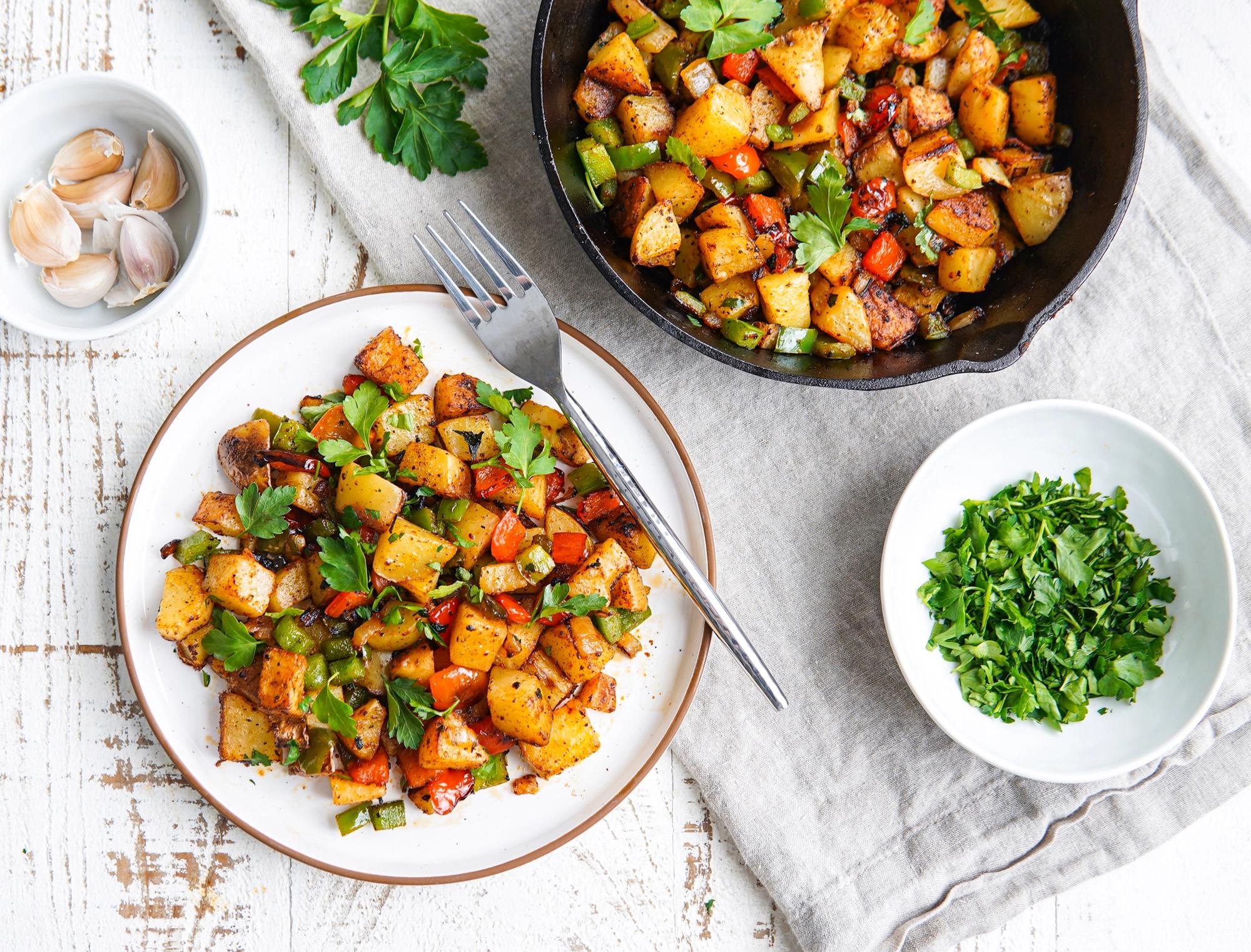 Garlic Potato Hash Recipe | Beef + Lamb New Zealand