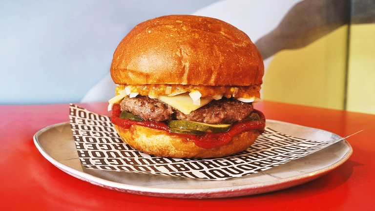 Rare Beef & Roast Potato Stack with Horseradish Walnut Aioli Recipe ...