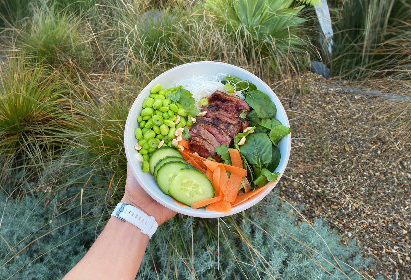 Teriyaki beef and edamame bowls Recipe | Beef + Lamb New Zealand